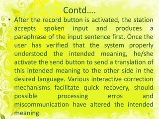 Machine translation with statistical approach | PPT