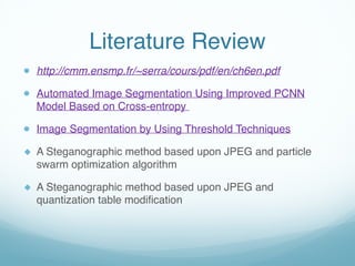 Mathematical Morphology and Proposed JPEG Quantization in Image Steganography | PDF