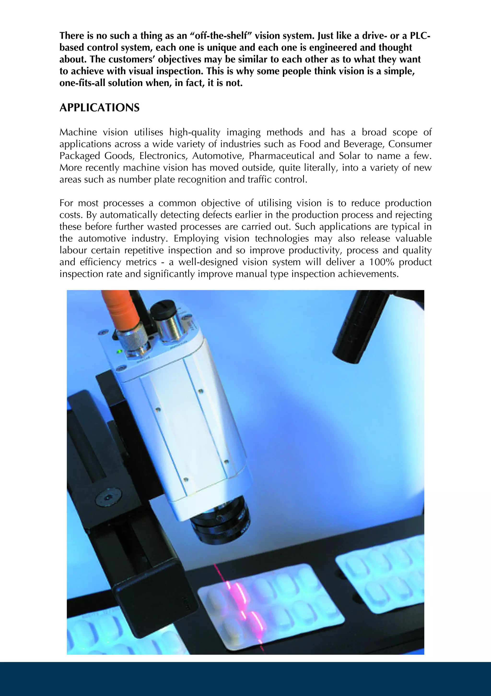 Machine Vision: The Key Considerations for Successful Visual Inspection ...