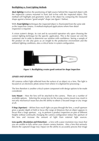 Machine Vision: The Key Considerations for Successful Visual Inspection ...