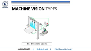 Introduction to Machine Vision and its applications | PPTX