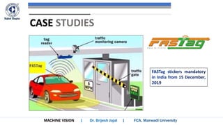 Introduction to Machine Vision and its applications | PPTX