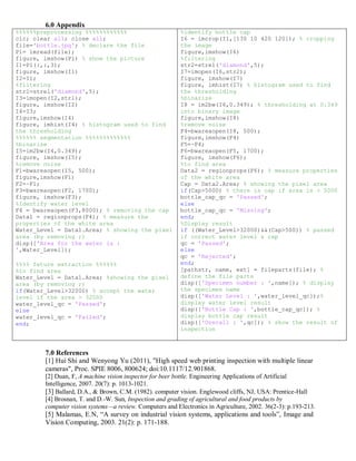 Machine vision project | PDF