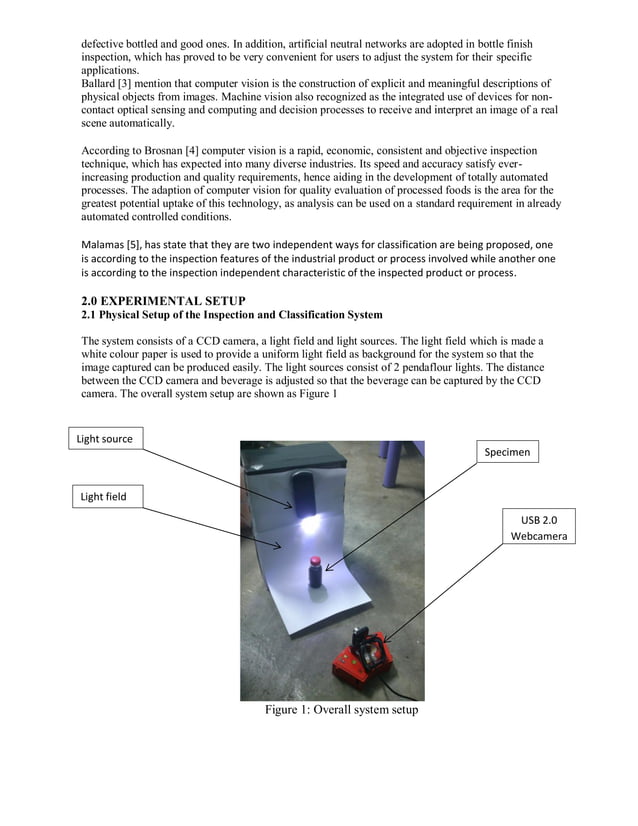 Machine vision project | PDF
