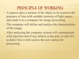 Machine Vision System | PPTX
