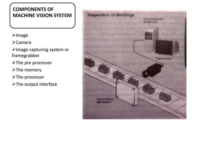 Machine vision systems ppt | PPTX