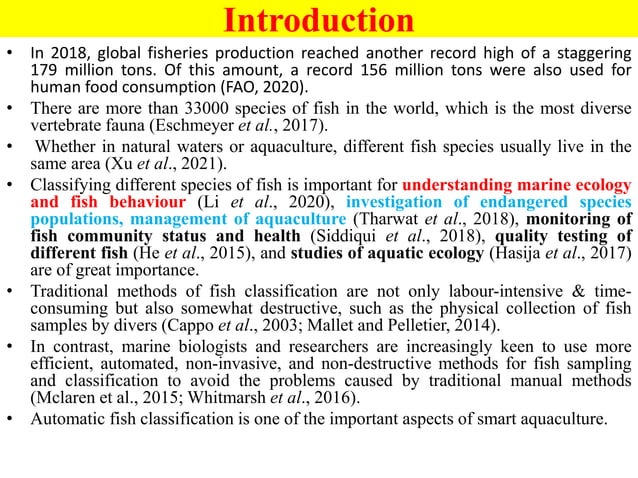 Machine vision technology for Fish classification.pptx