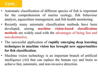 Machine vision technology for Fish classification.pptx