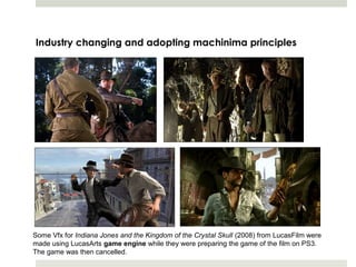 Machinima, a Creative Technology | PPT