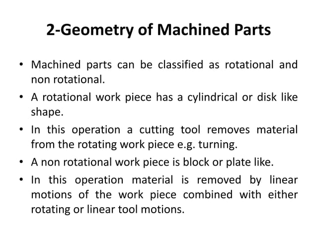 Machining | PPTX