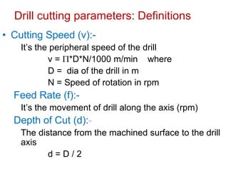 Machining4 . drilling machine PowerPoint | PPT