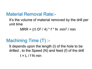 Machining4 . drilling machine PowerPoint | PPT