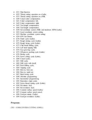 Machining Technology-2 MT-474 (Practical) | DOCX