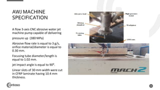 Machining of CFRP composite | PPTX