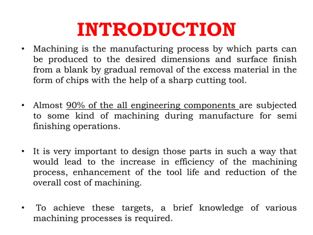 machining process.pptx | Woodworking | Arts and Crafts