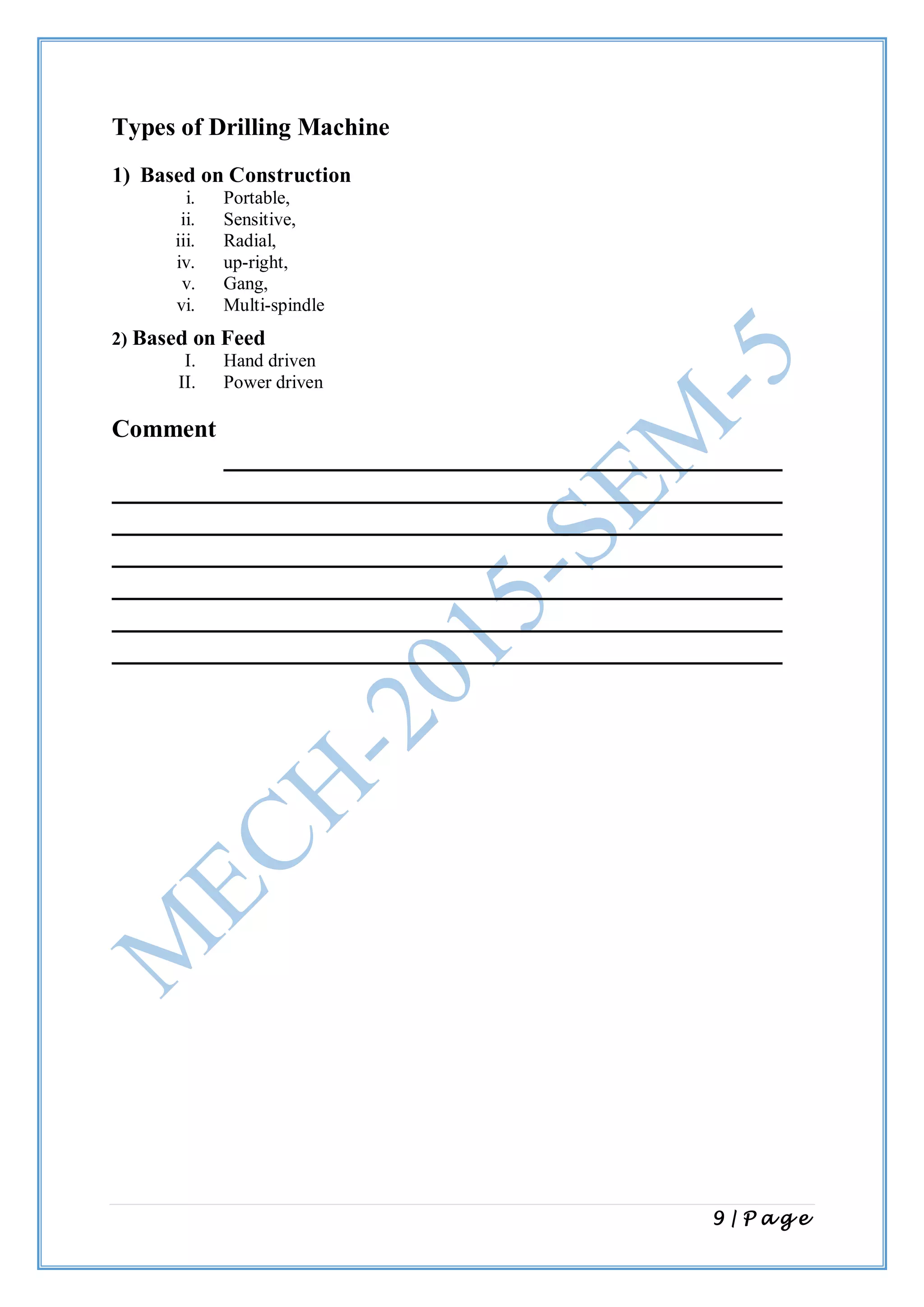 Machining technology lab manual mechanical.manufacturing technology 2 ...