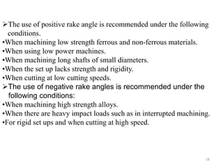 Metal cutting and Machining tools | PPTX