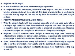 Metal cutting and Machining tools | PPTX