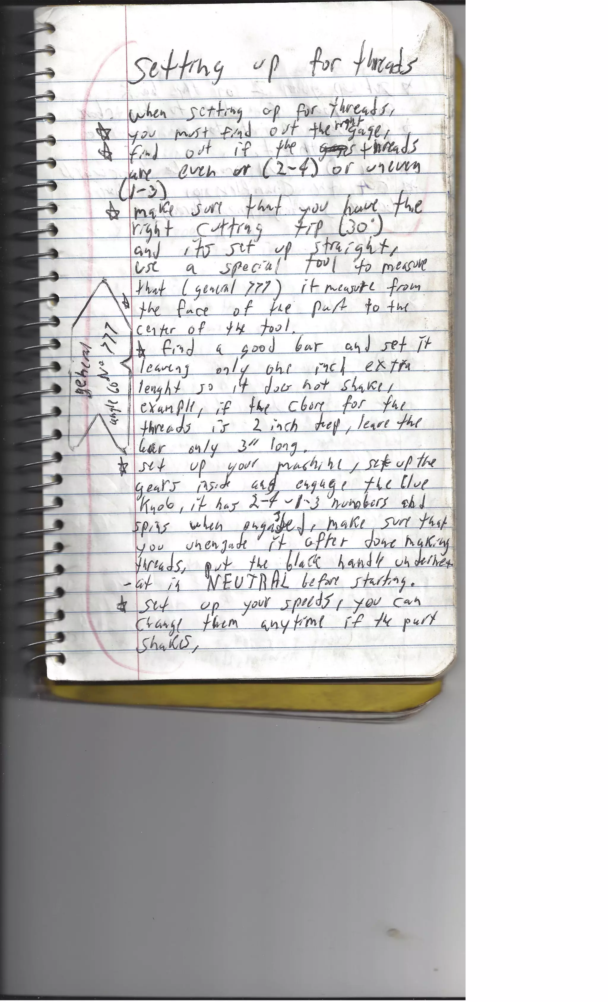 Machinist handbook handwritten notebook | PDF