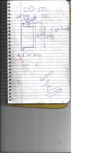 Machinist handbook handwritten notebook | PDF