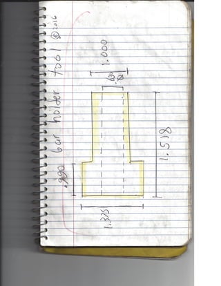 Machinist handbook handwritten notebook | PDF