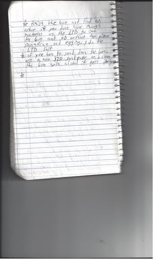 Machinist handbook handwritten notebook | PDF