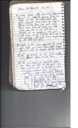 Machinist handbook handwritten notebook | PDF
