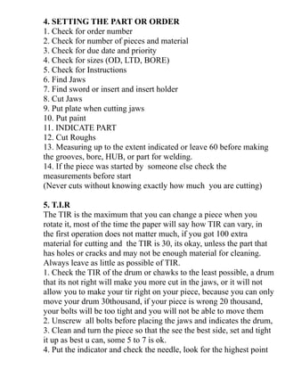 Machinist handbook lathe full manual gl drawing n (1) | PDF