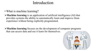 Machine learning | PPTX