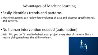 Machine learning | PPTX