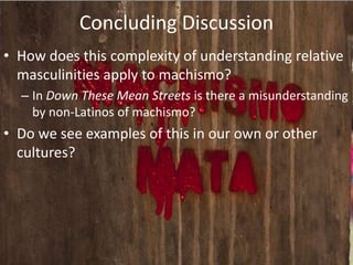Machismo | PPTX