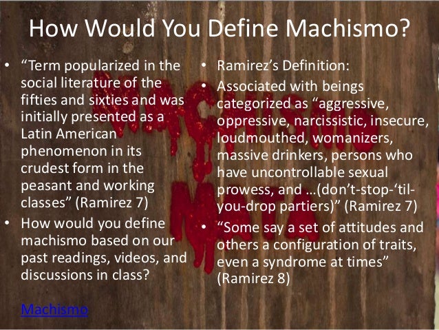 Machismo