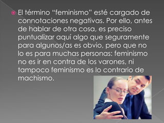 Machismo y patriarcado | PPTX