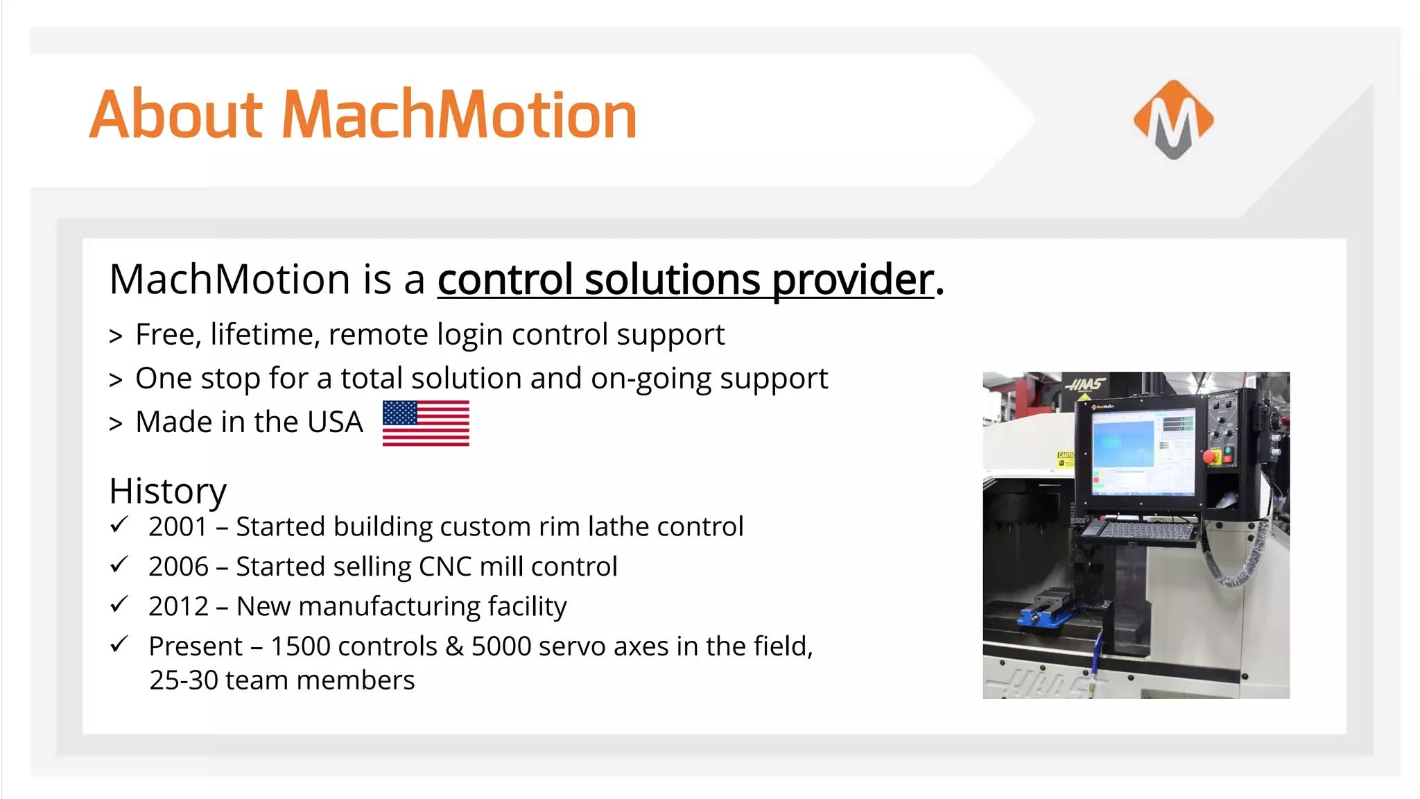 MachMotion Introduction | PPT