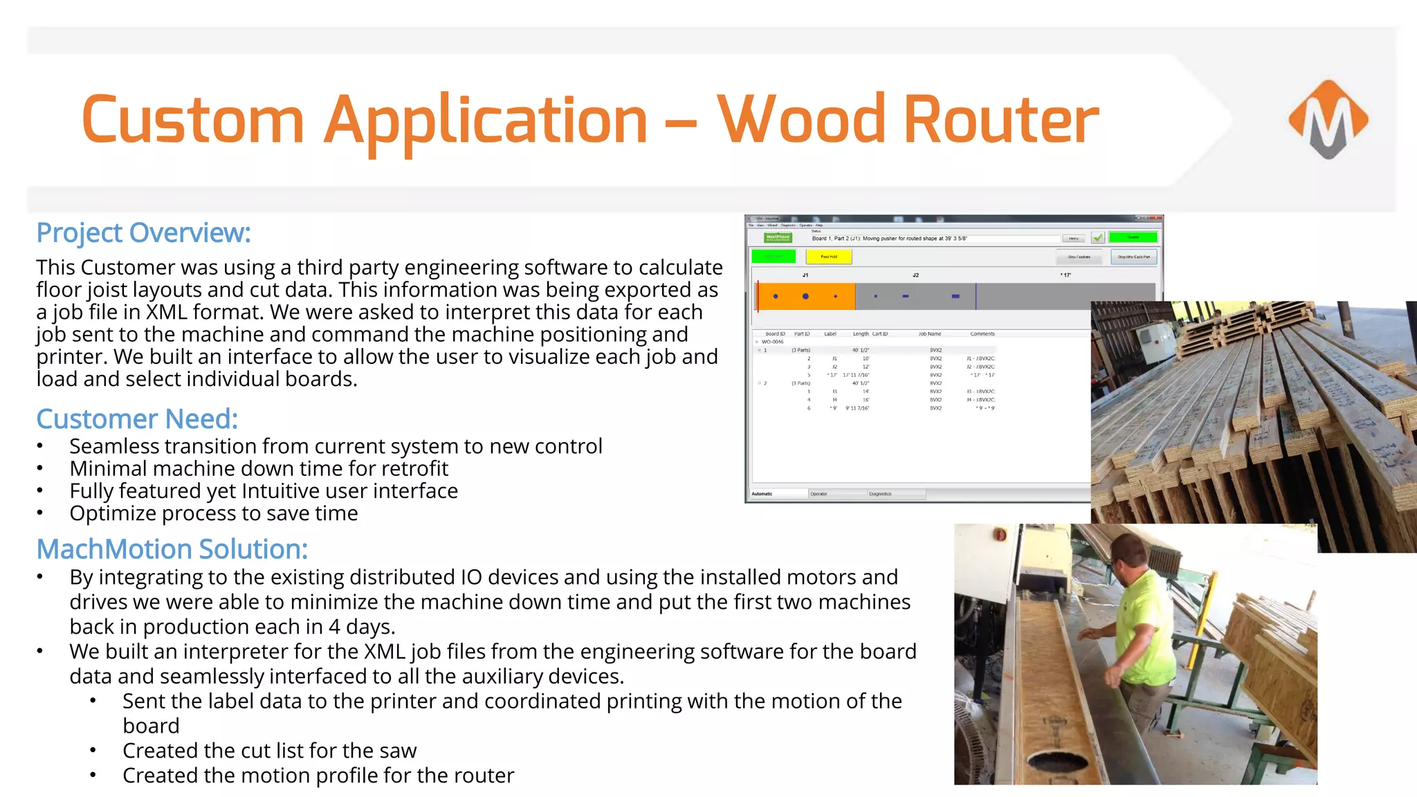 MachMotion Introduction | PPT