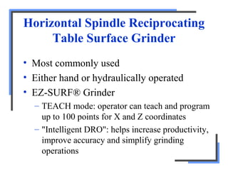 Surface grinding and accessories | PPT