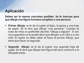 Test de dibujo de la figura humana de Machover. | PPTX