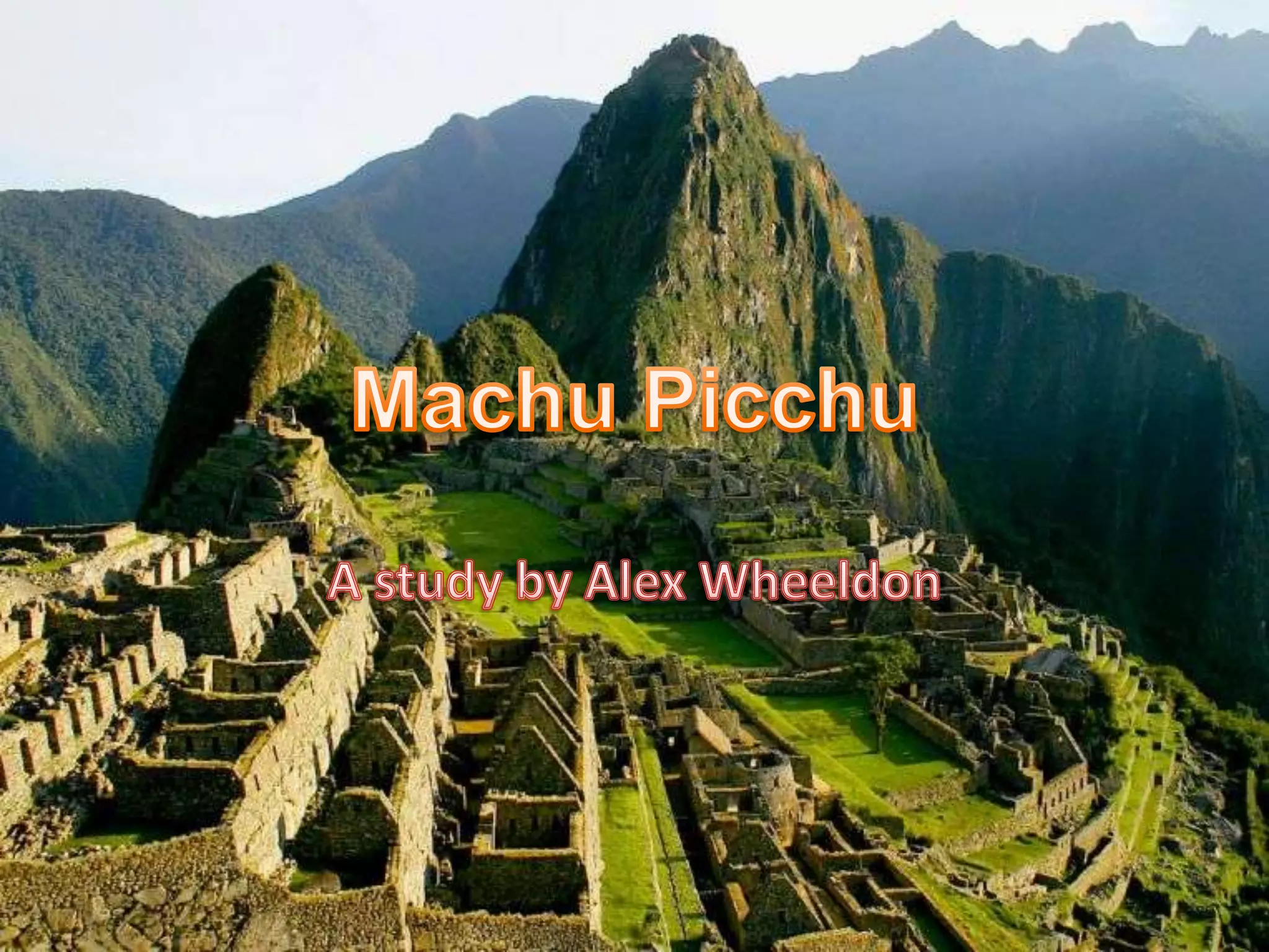 Machu Picchu | PPTX