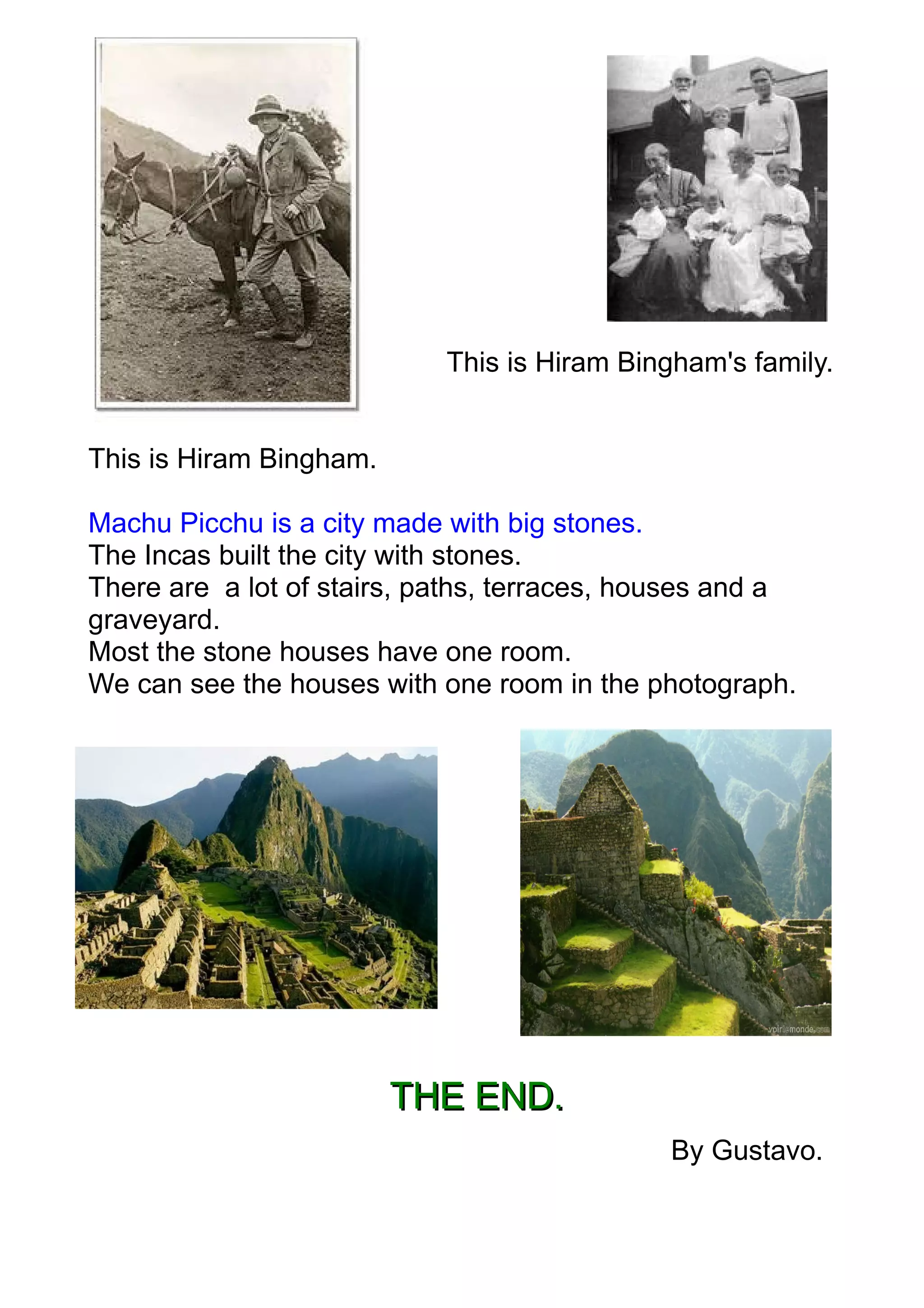 Machu picchu | ODT
