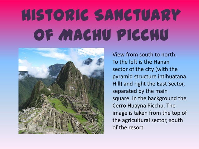 Machu picchu | PPT