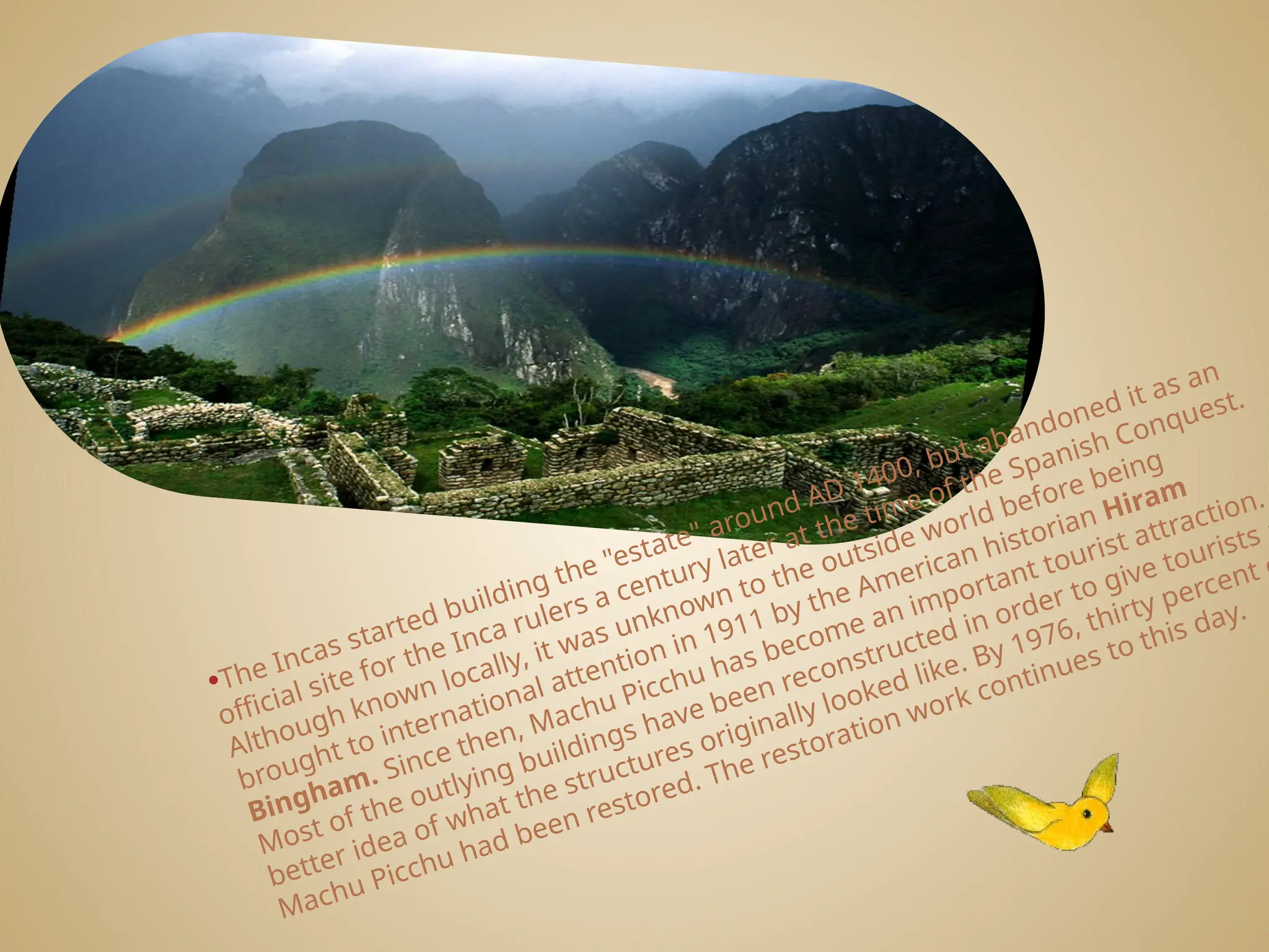 Machu Picchu, Lost City of the Incas.pptx