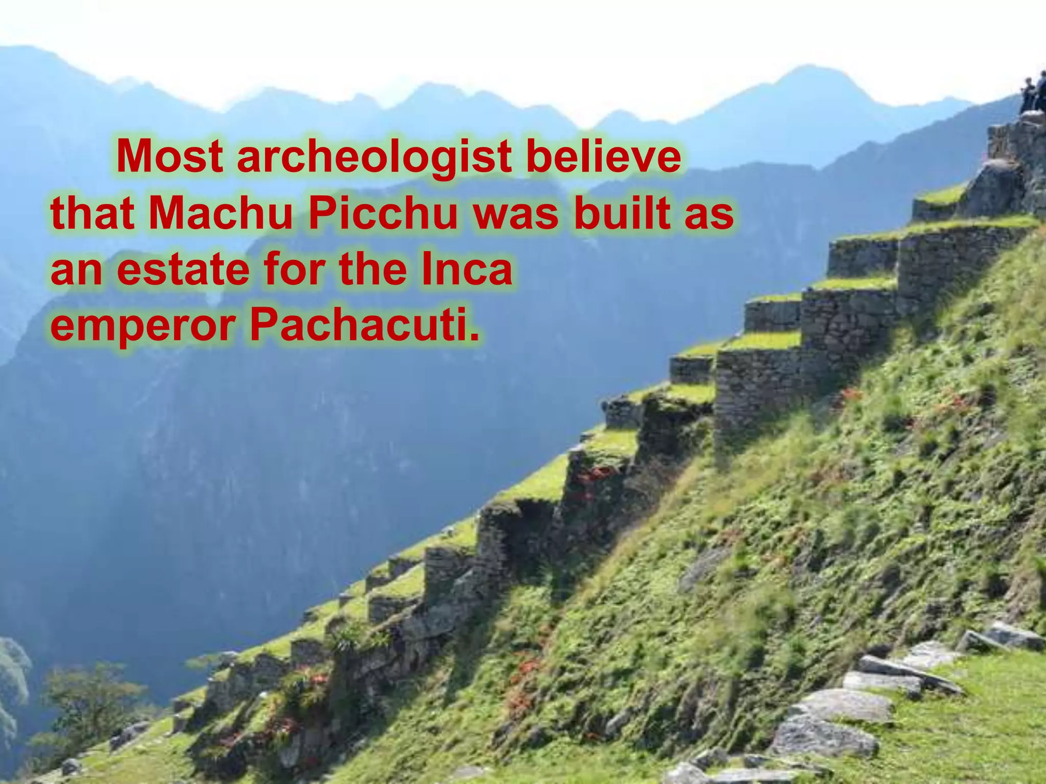 Machu Picchu | PPTX