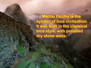 Machu Picchu | PPTX