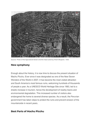 Machu Picchu_ A Wonderland of Hidden Stories.pdf