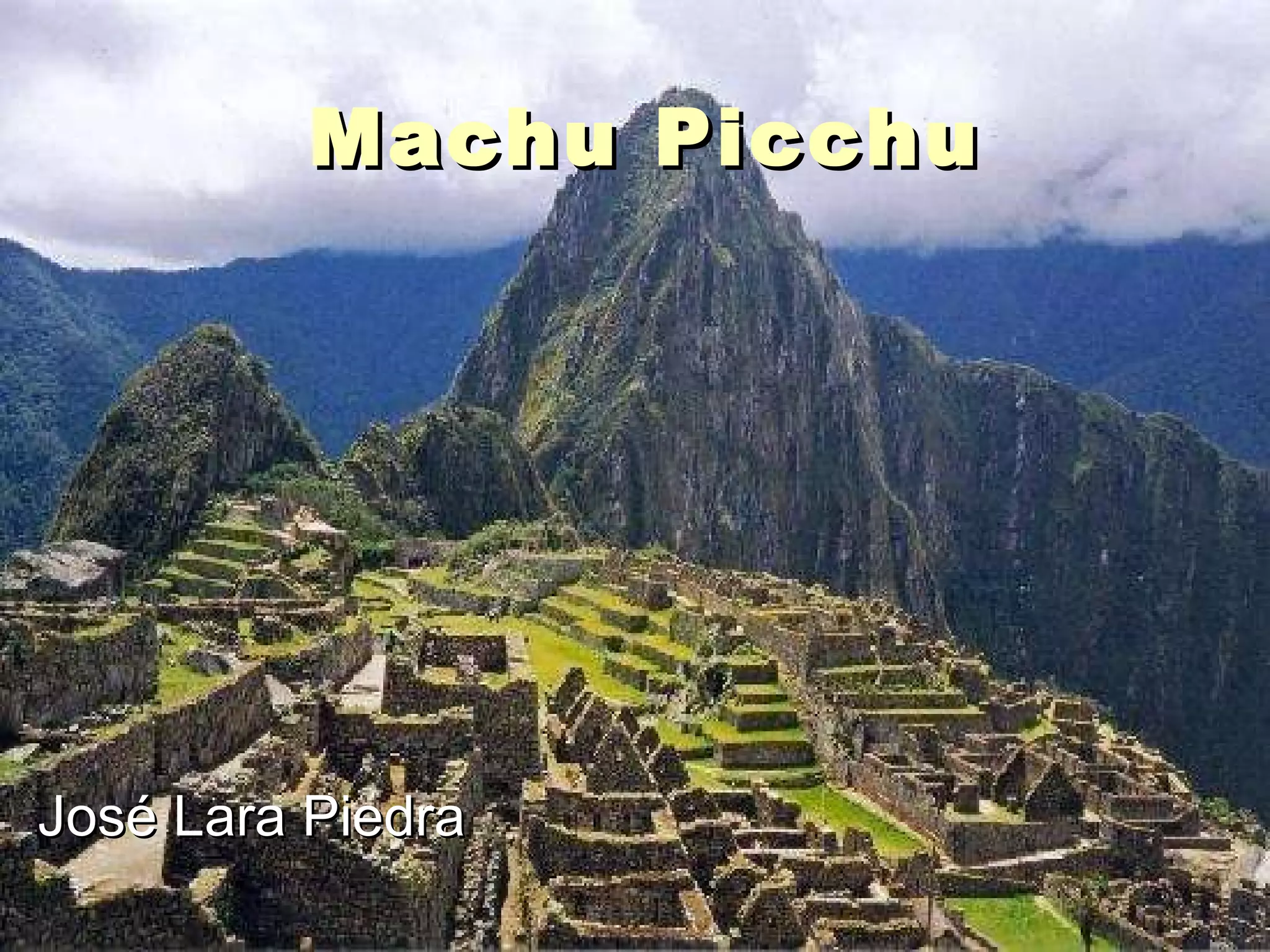 Machu picchu english ii | PPT