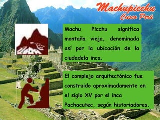 Machu pichu.ppt