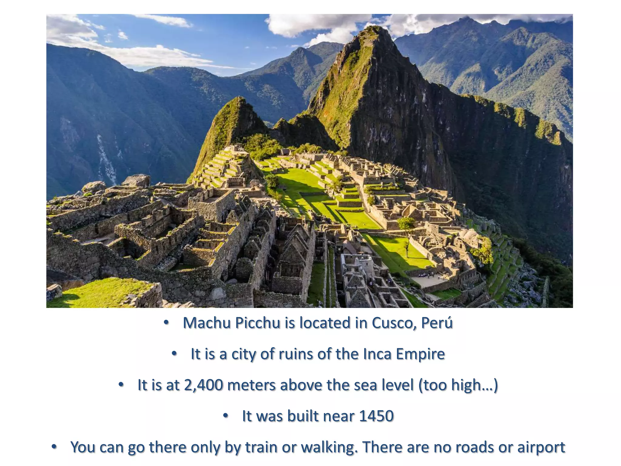 Machu Pichu | PPT