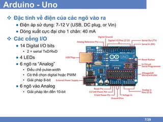 Mach vi dieu khien arduino va ung dung | PDF