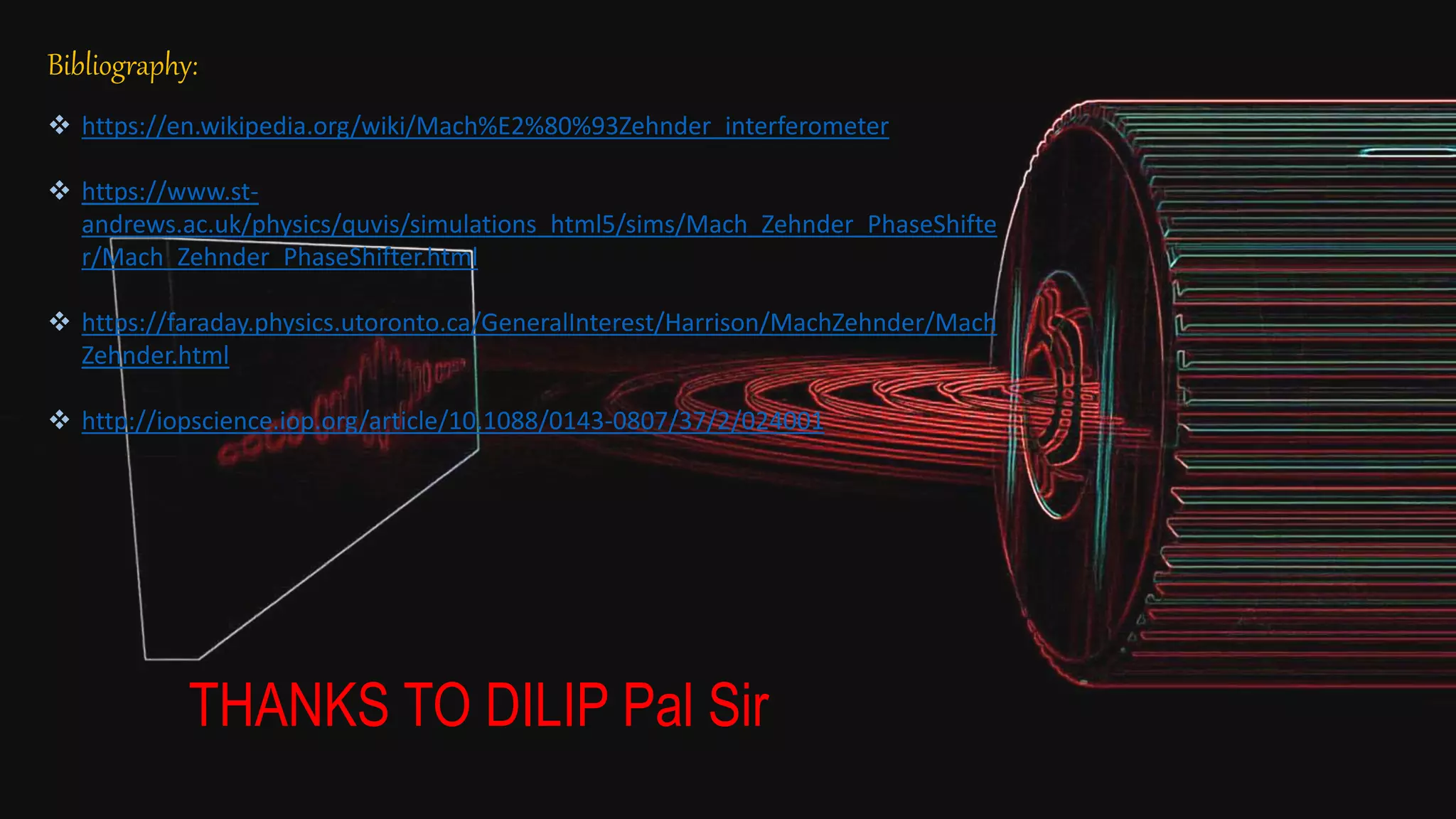 Single photon Mach zender interferometer | PPTX