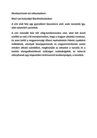 Macilaci | PDF